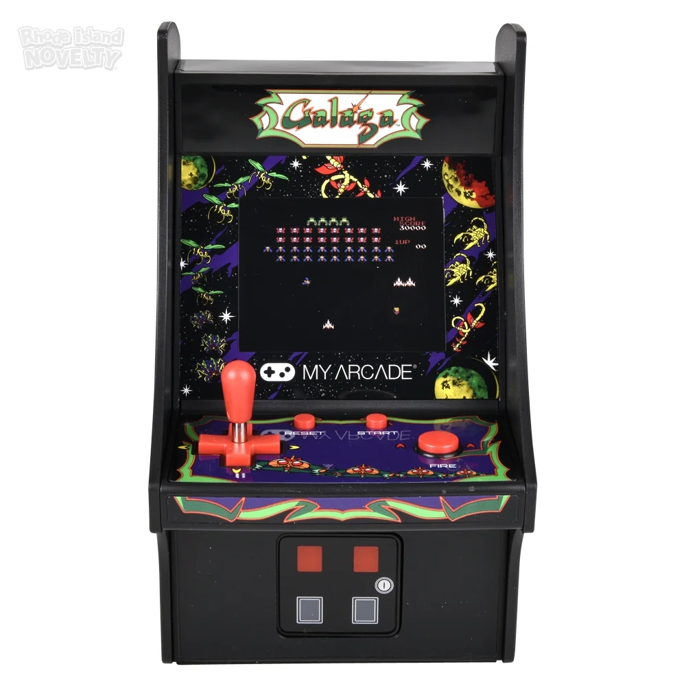 Collectible Retro Mini Arcade Game - Galaga 6"