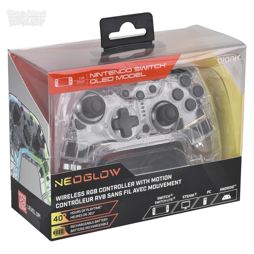 Nintendo Switch Neoglow Wireless RGB Controller