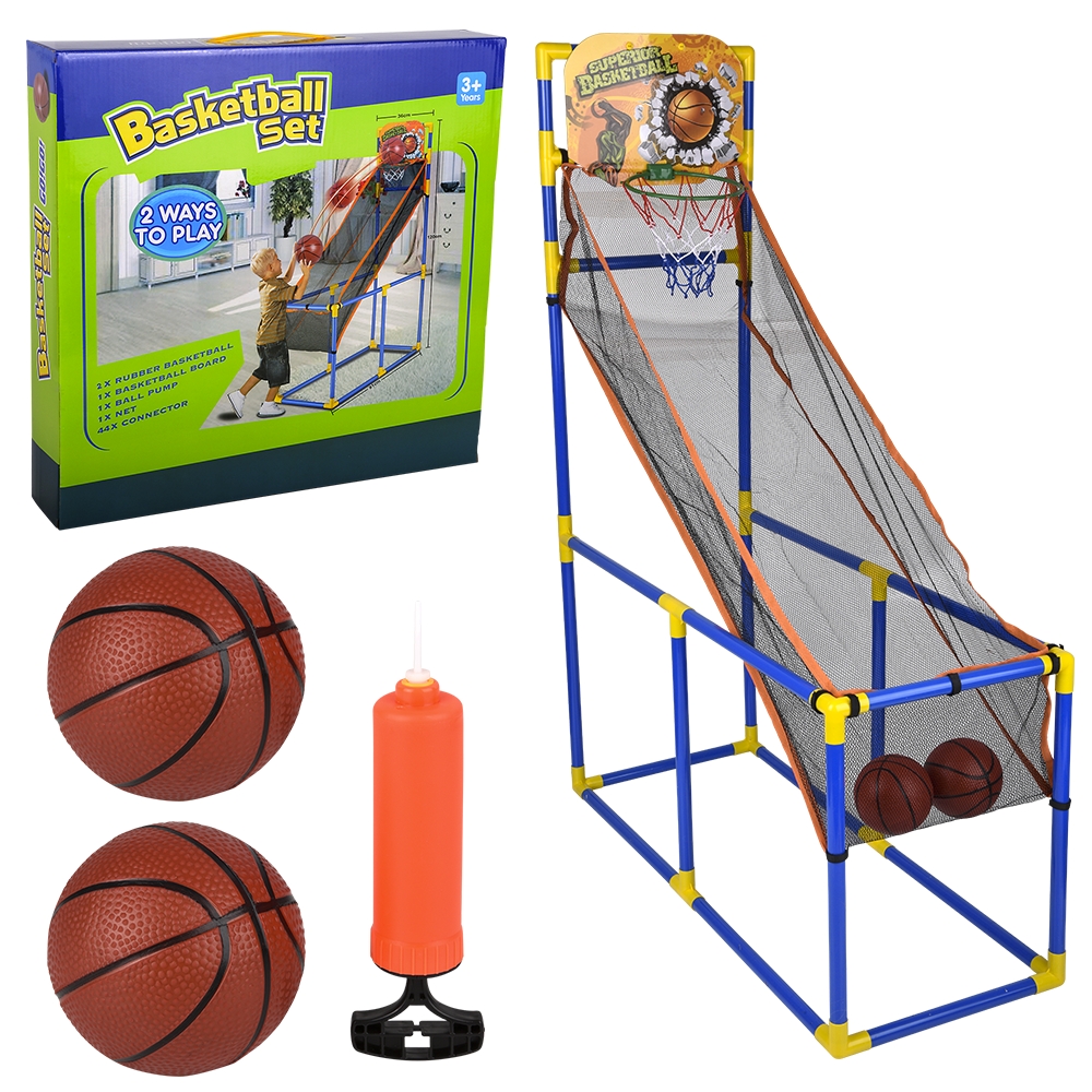 Arcade Basketball Hoop Game W/ Ball Pump 47"