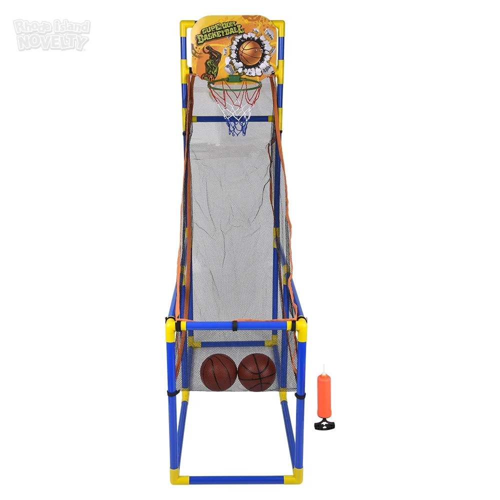 Arcade Basketball Hoop Game W/ Ball Pump 47"