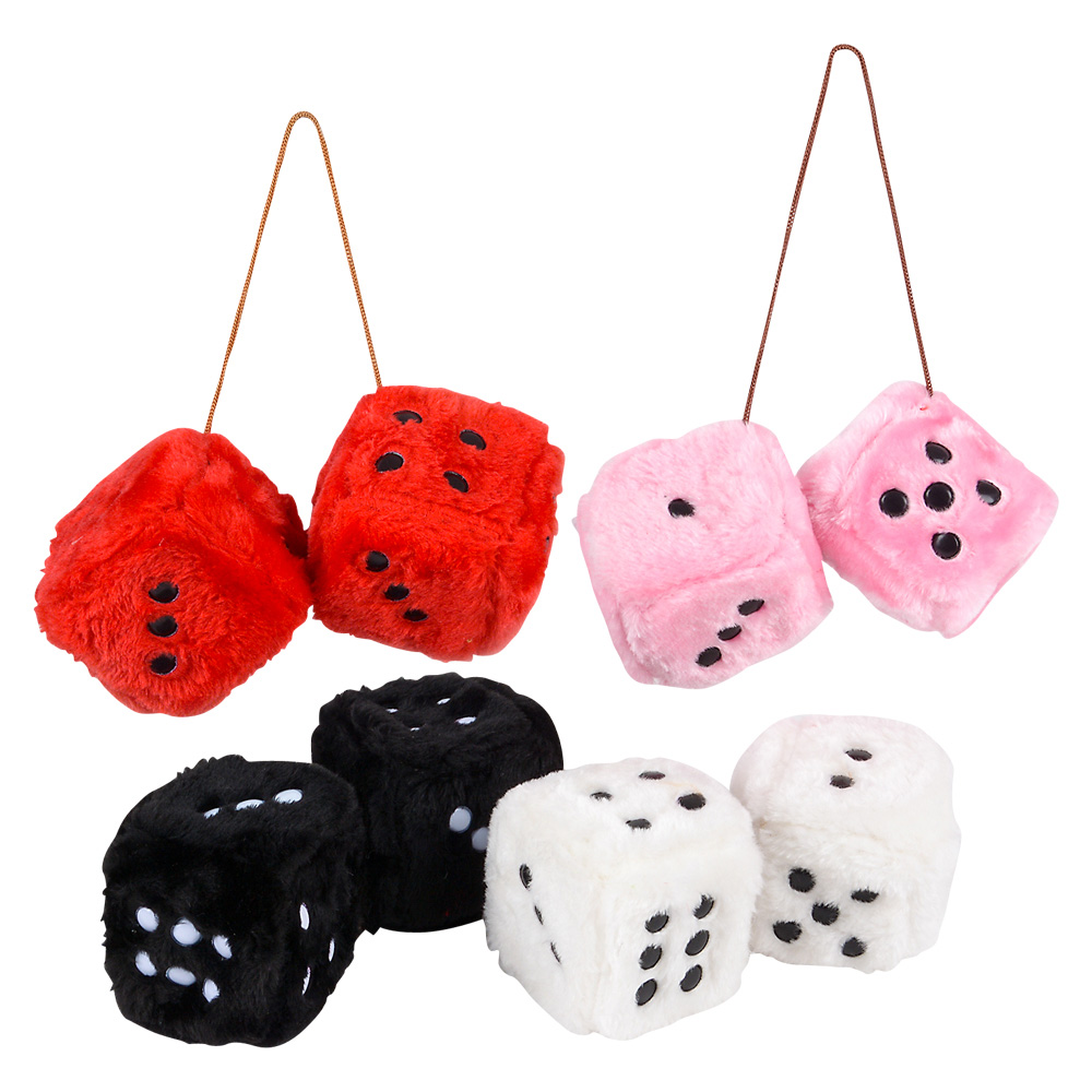 Plush Dice 3"