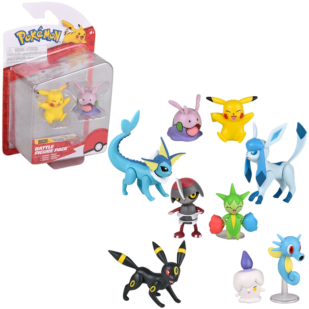 Pokemon Battle Figure Pack (3 Asst.) 2" - 3"