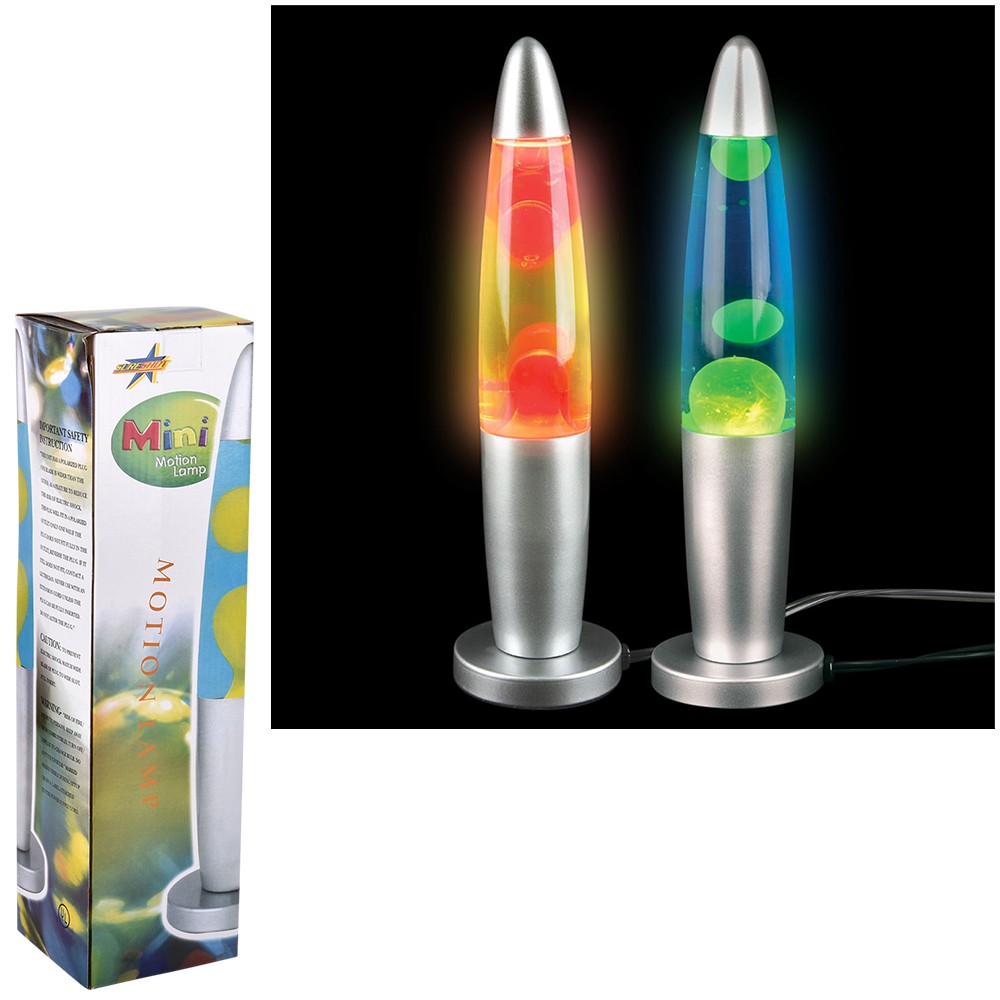 Mini Motion Lamp Kit (2 Asst) (12 Cnt) 12.5"