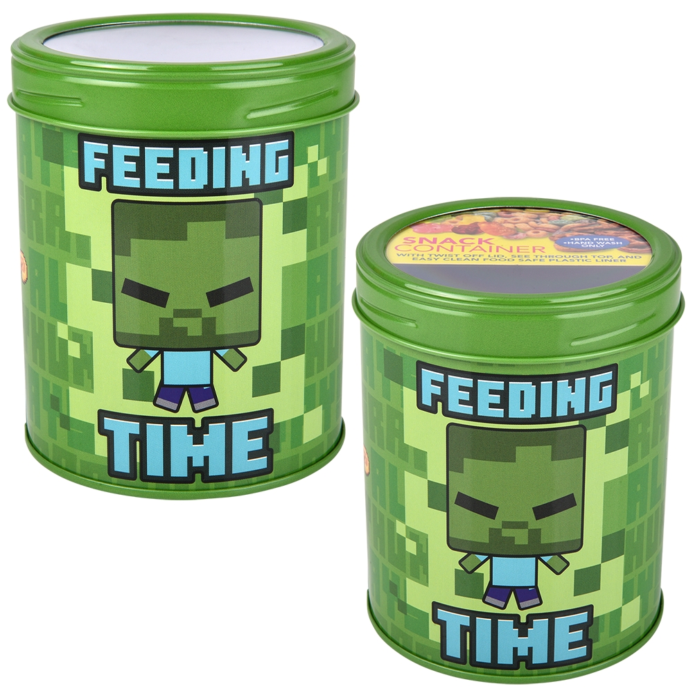 Minecraft Snack Container 4.5"