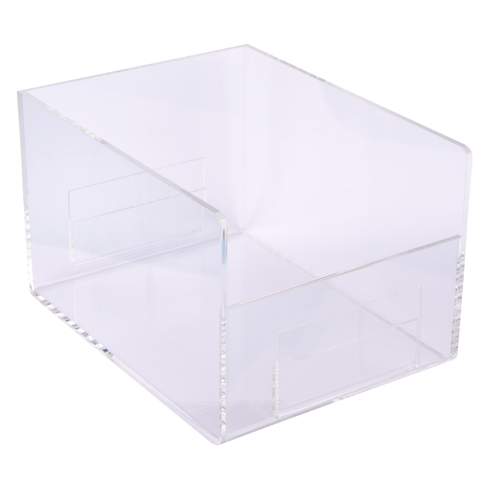 Acrylic Bin 6"w X 8"d X5"h
