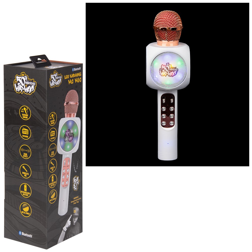 LED Bluetooth Karaoke Mc Mic 12"