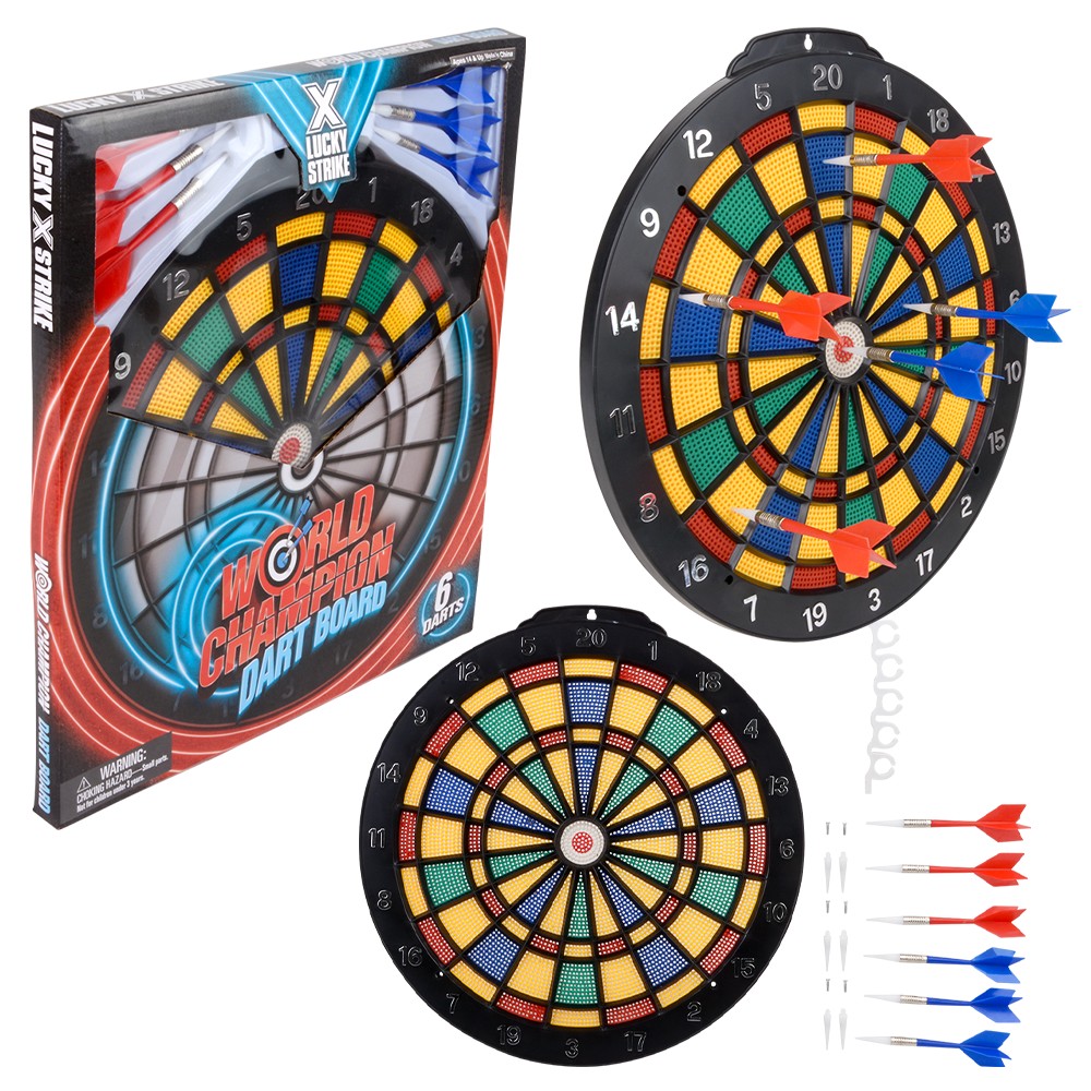 Lucky Strike World Champion Safety Dart Game 16"