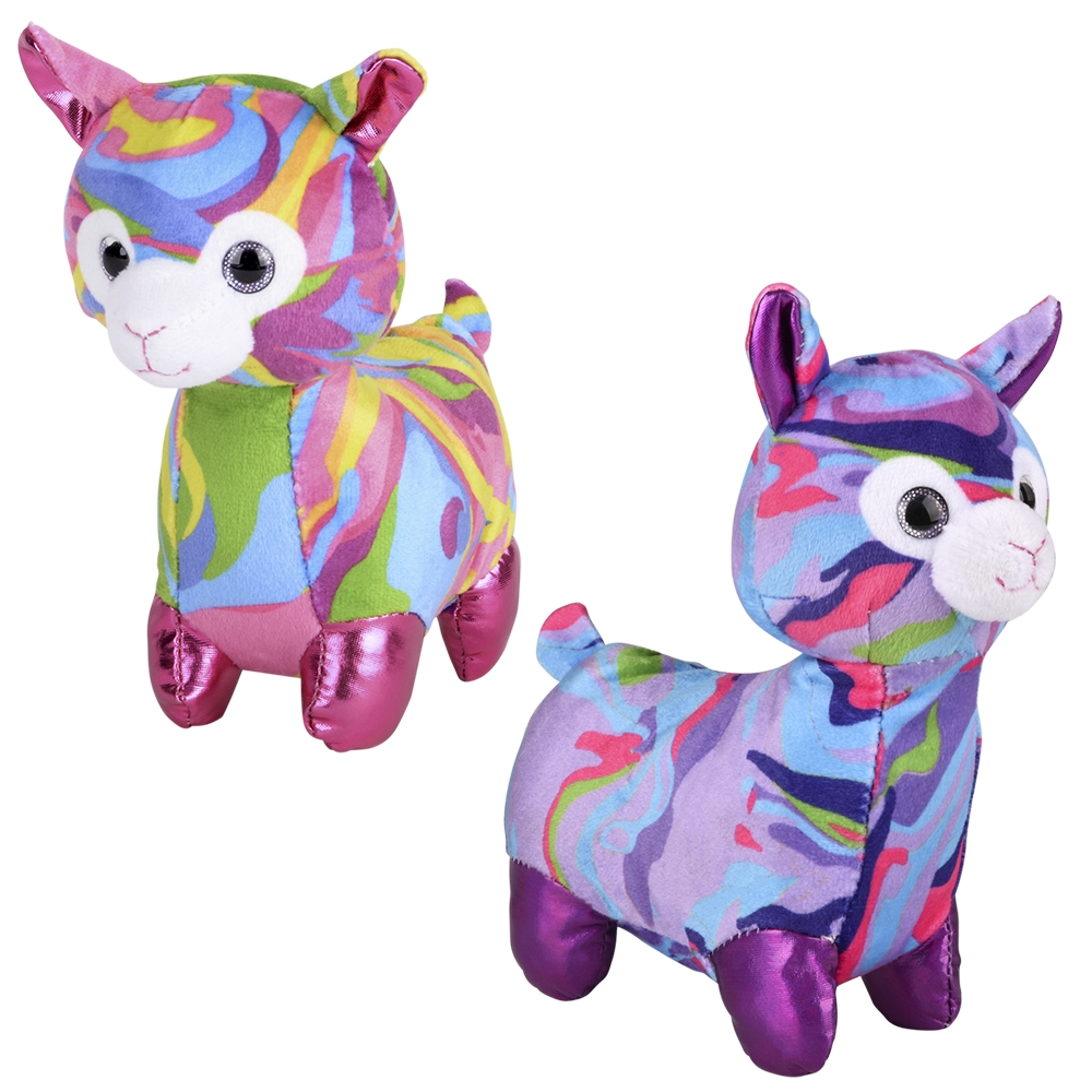 Psychedelic Llamas (2 Asst.) 6"