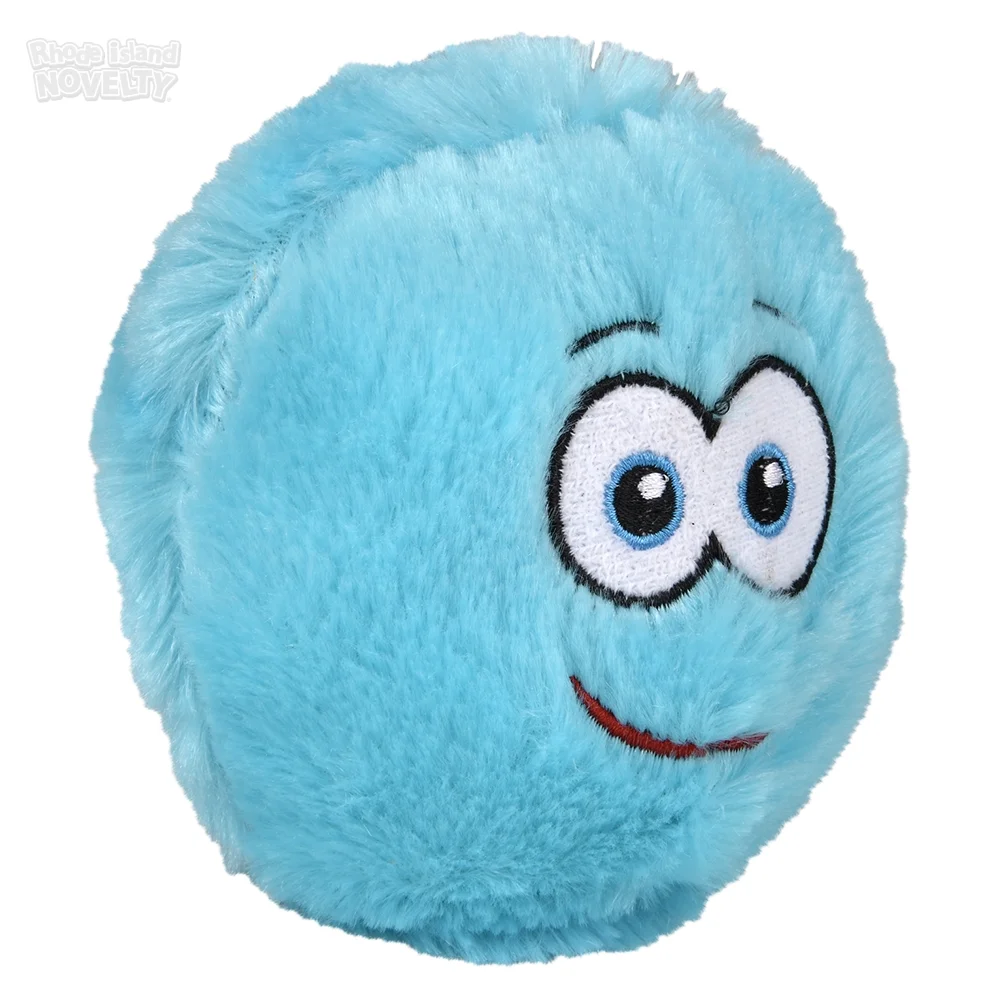 Funny Face Plush Balls (Asst.) 4"