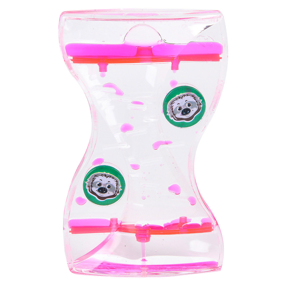 Dual Spinner Liquid Timer Sloth 5.75"