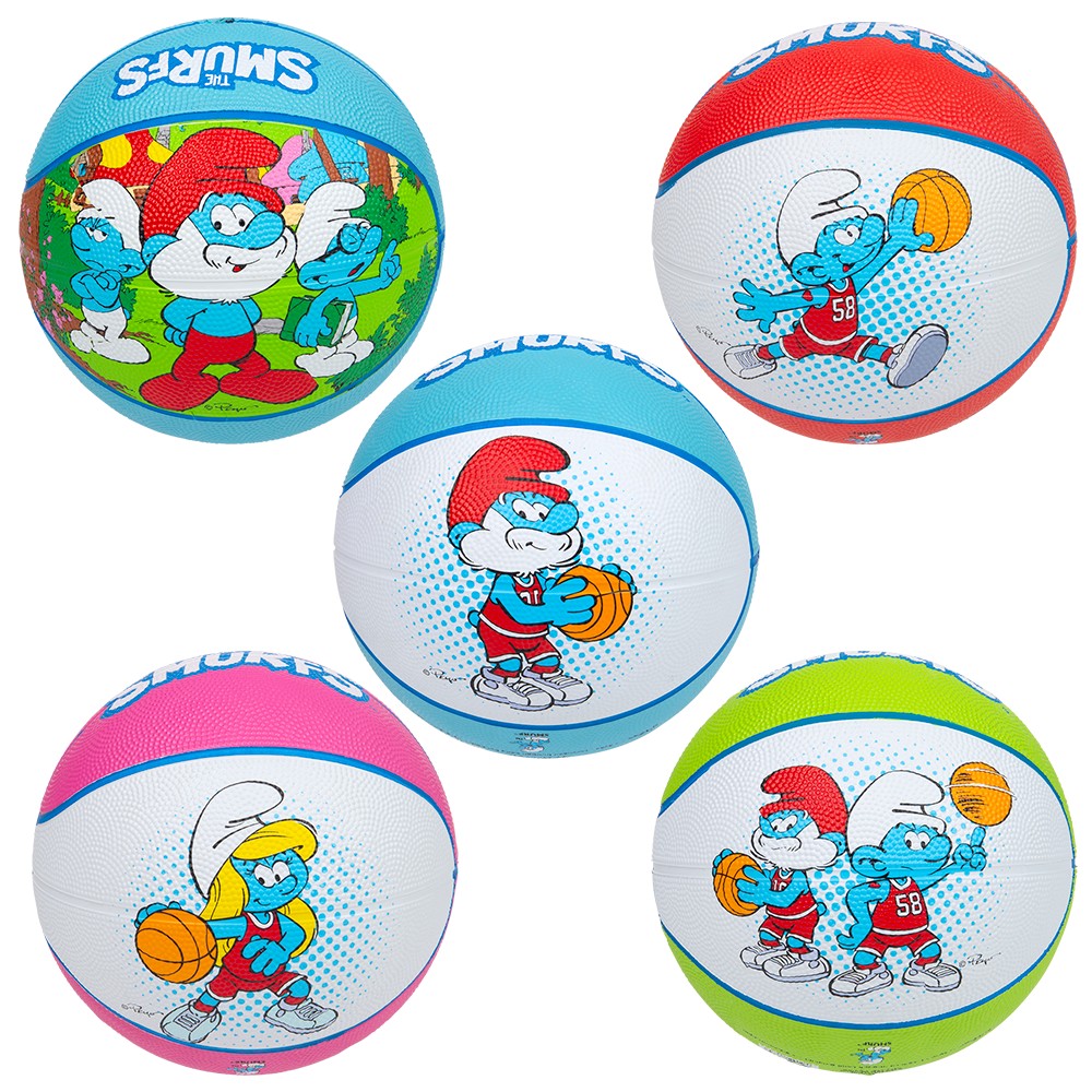 Smurfs Basketball Assortment 7" 50ct