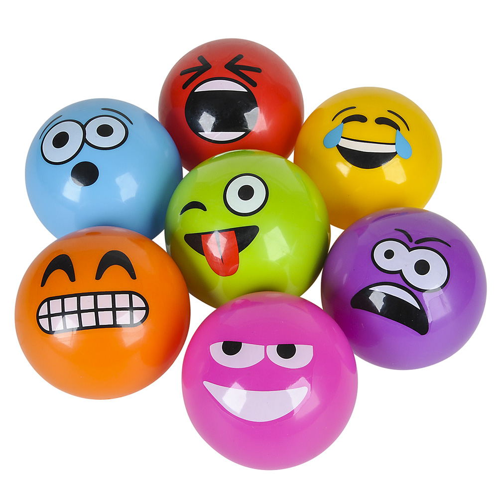 5" Emoticon Vinyl Ball(100/Cs)