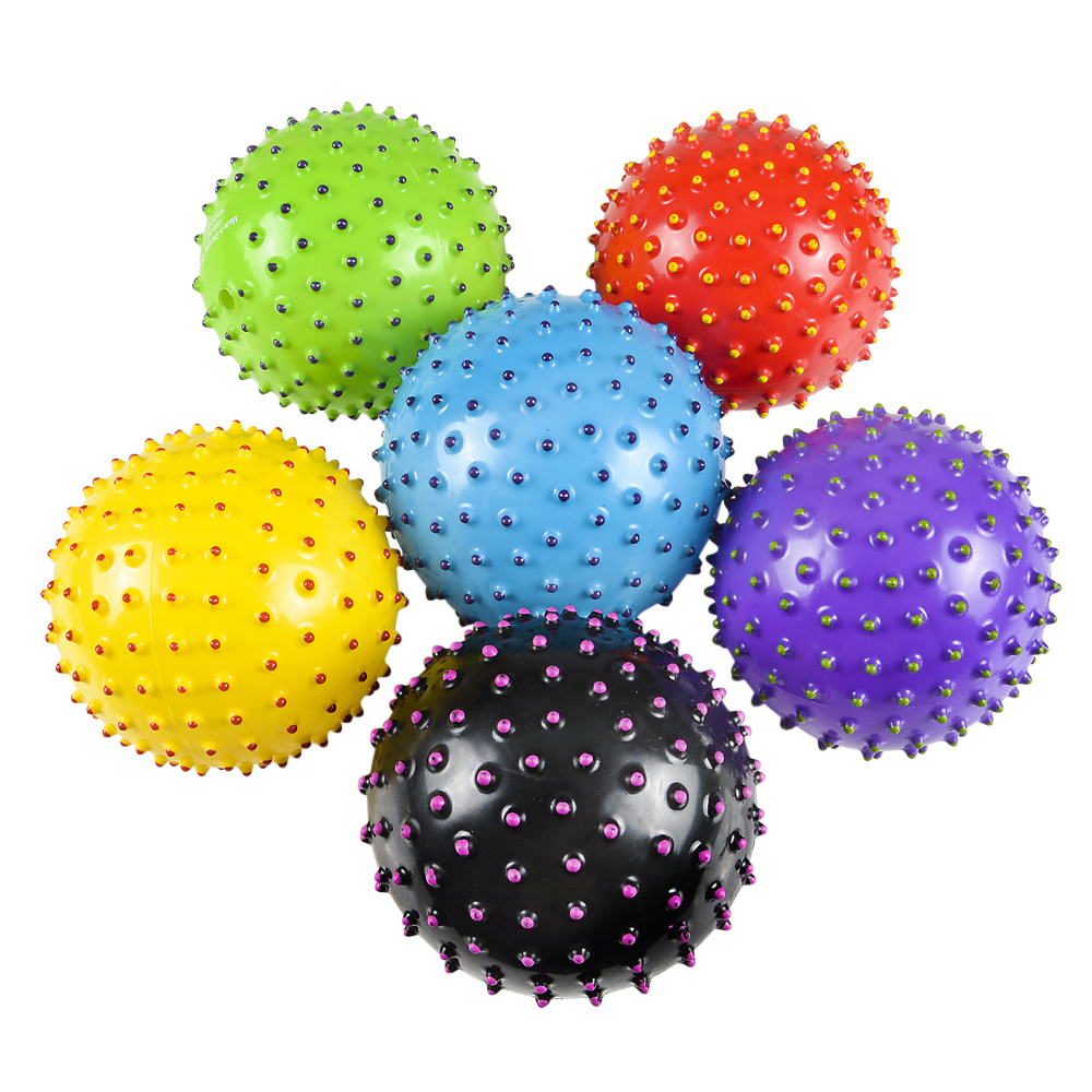 5" Two Tone Knobby Ball 100pcs/Cs